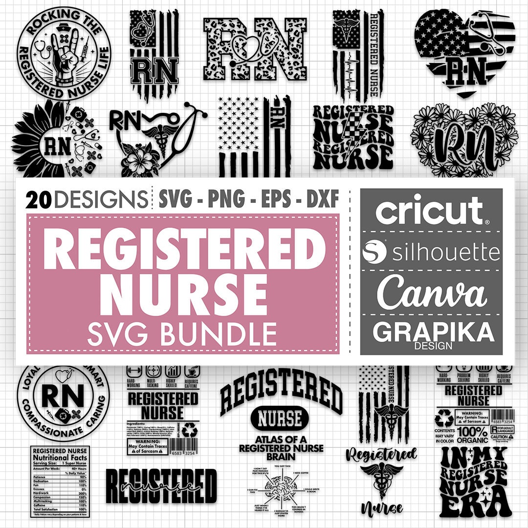 Registered Nurse Svg RN Svg Registered Nurse Svg RN Png Nursing Svg ...
