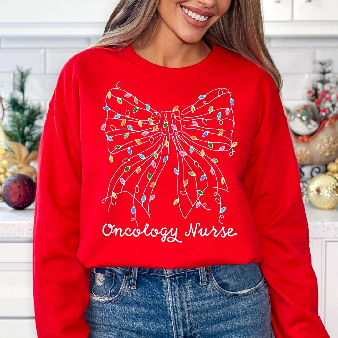 Oncology Nurse Christmas Svg for Christmas Oncology Squad Svg Oncology ...