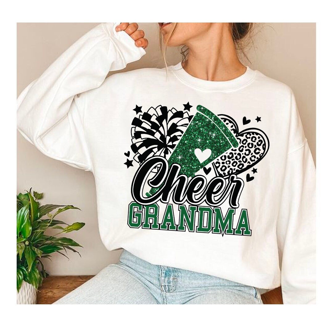 Cheer Grandma Svg Proud Cheer Grandma Svg Senior Cheer Grandma - Etsy