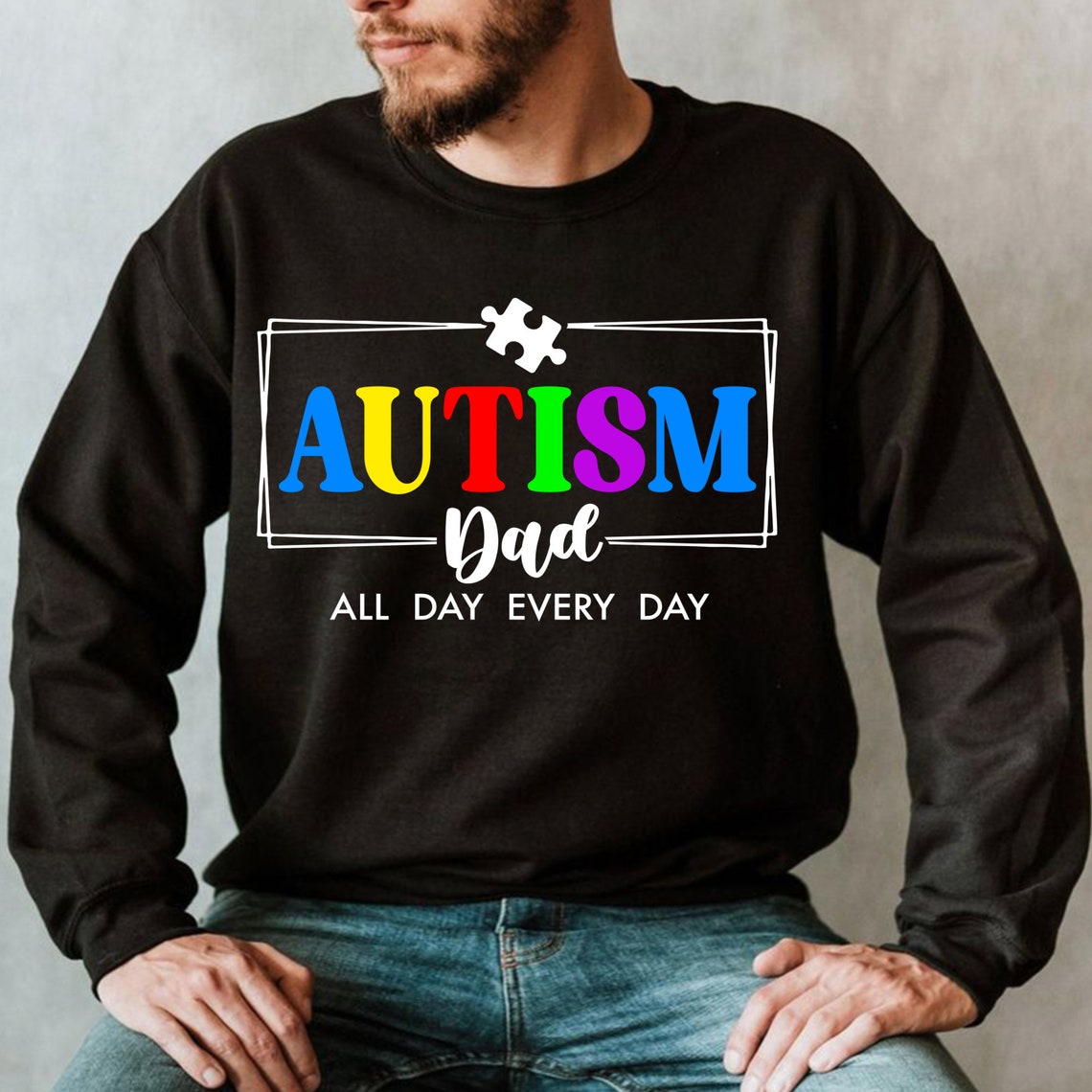 Autism Dad Svg Autism Awareness Svg Autism Dad Png Autism Dad Shirt ...