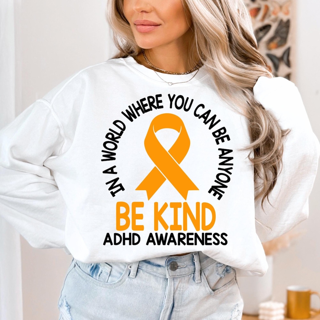 ADHD Awareness Svg for Adhd Awareness Month Svg Adhd Png for Mental ...