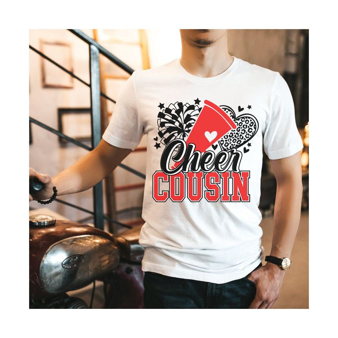 Cheer Cousin Svg Proud Cheer Cousin Svg Senior Cheer Cousin Etsy