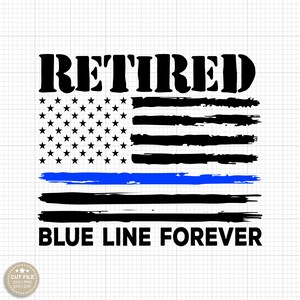 Police Retirement Svg Retirement Gift Police Officer Gifts American ...