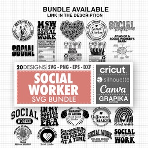 Social Worker Svg Social Worker Png Social Worker Gift Social Worker ...
