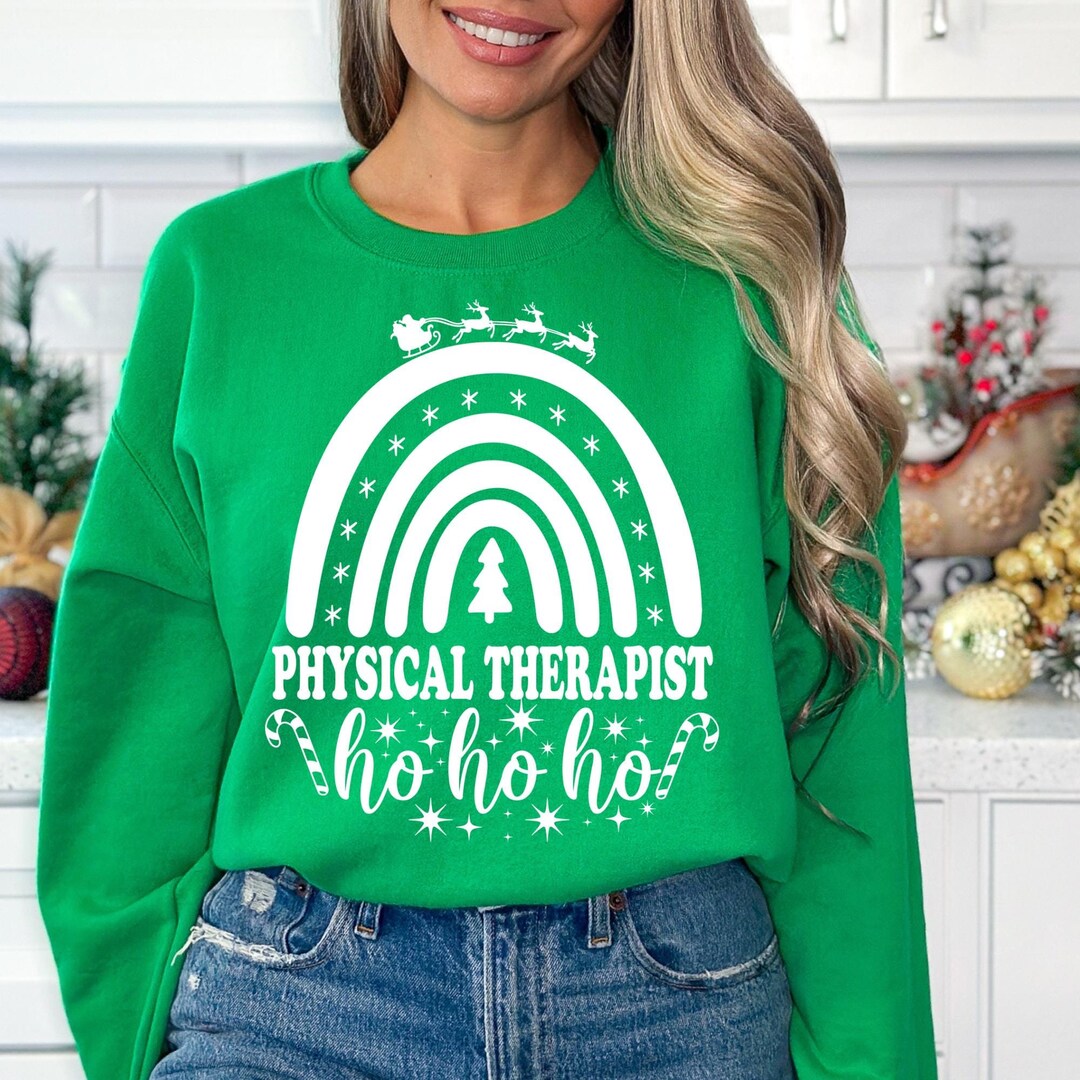 Christmas Physical Therapist Svg for Pt Christmas Shirt Svg Physical ...