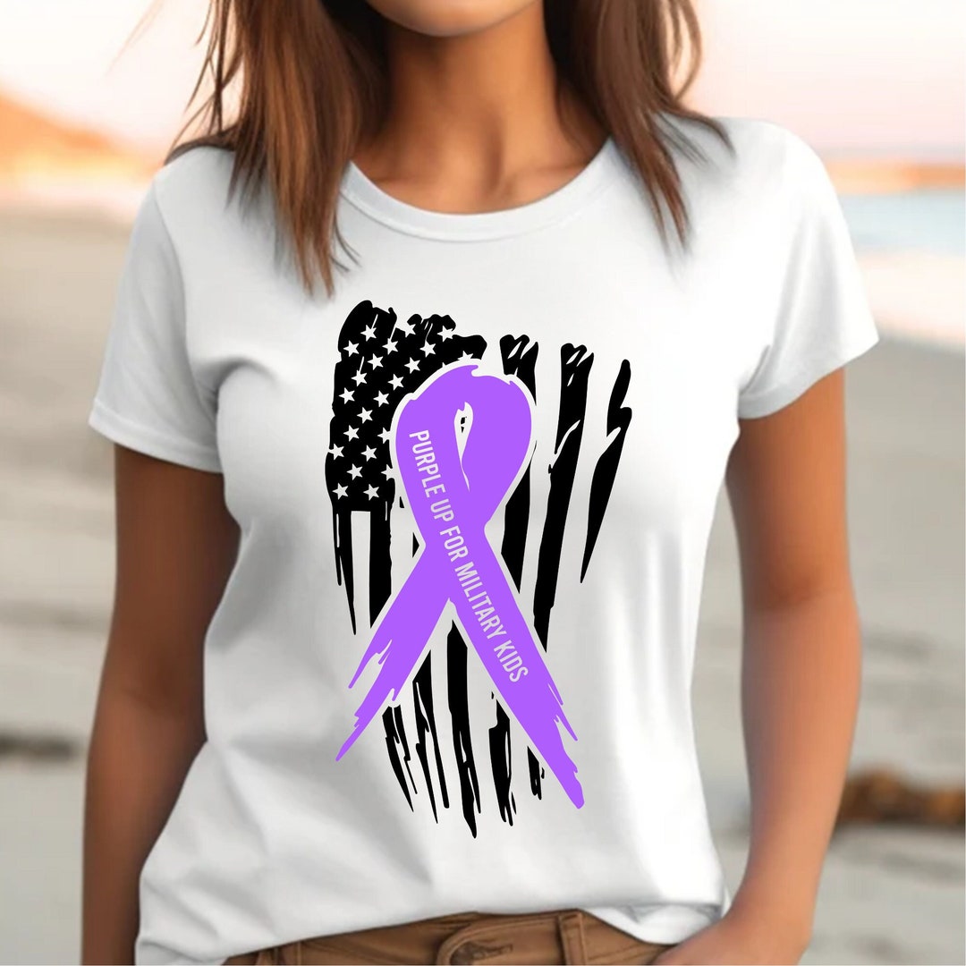 Purple up for Military Kids Svg Military Child Svg Purple up Svg ...