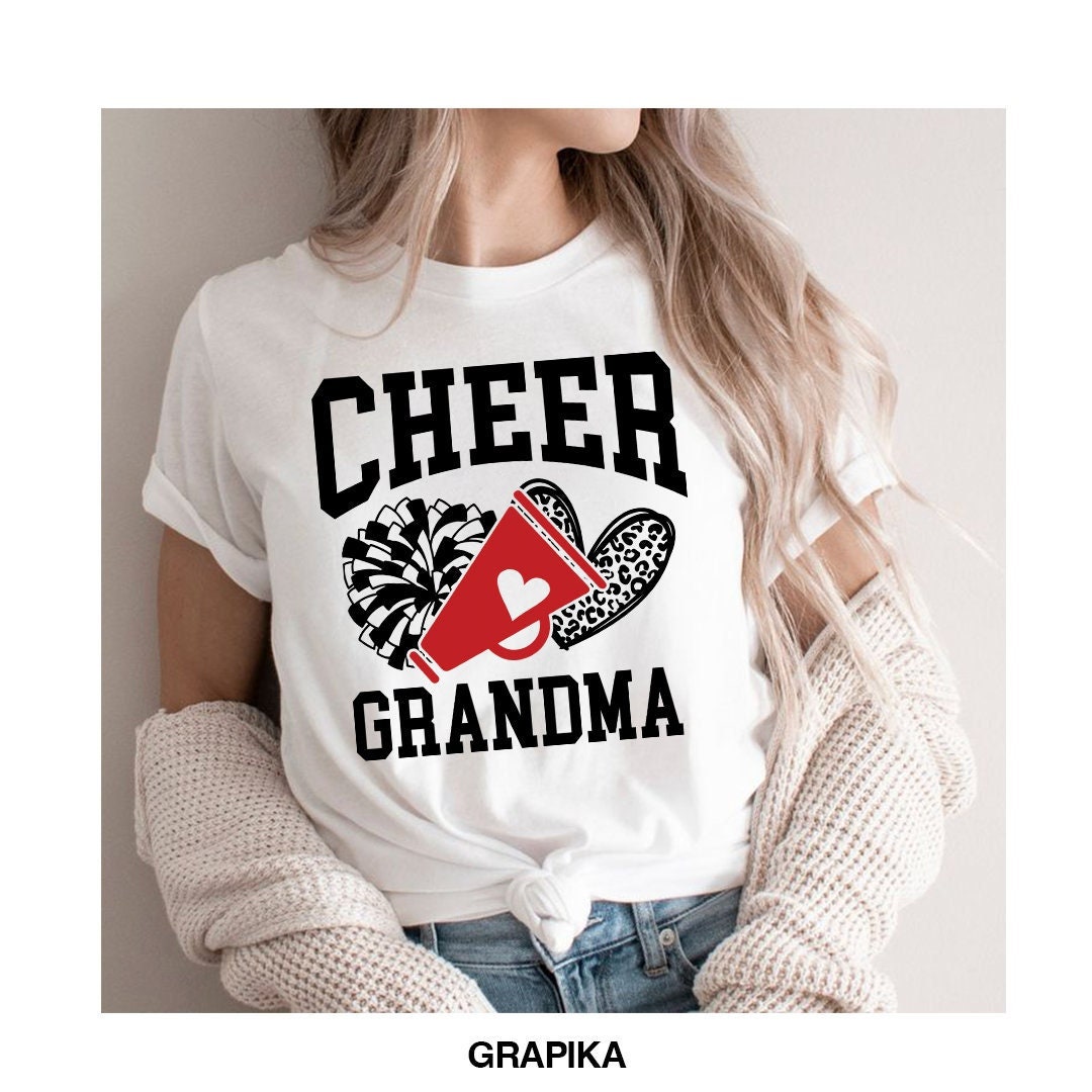 Cheer Grandma Svg Proud Cheer Grandma Svg Senior Cheer Grandma Svg ...