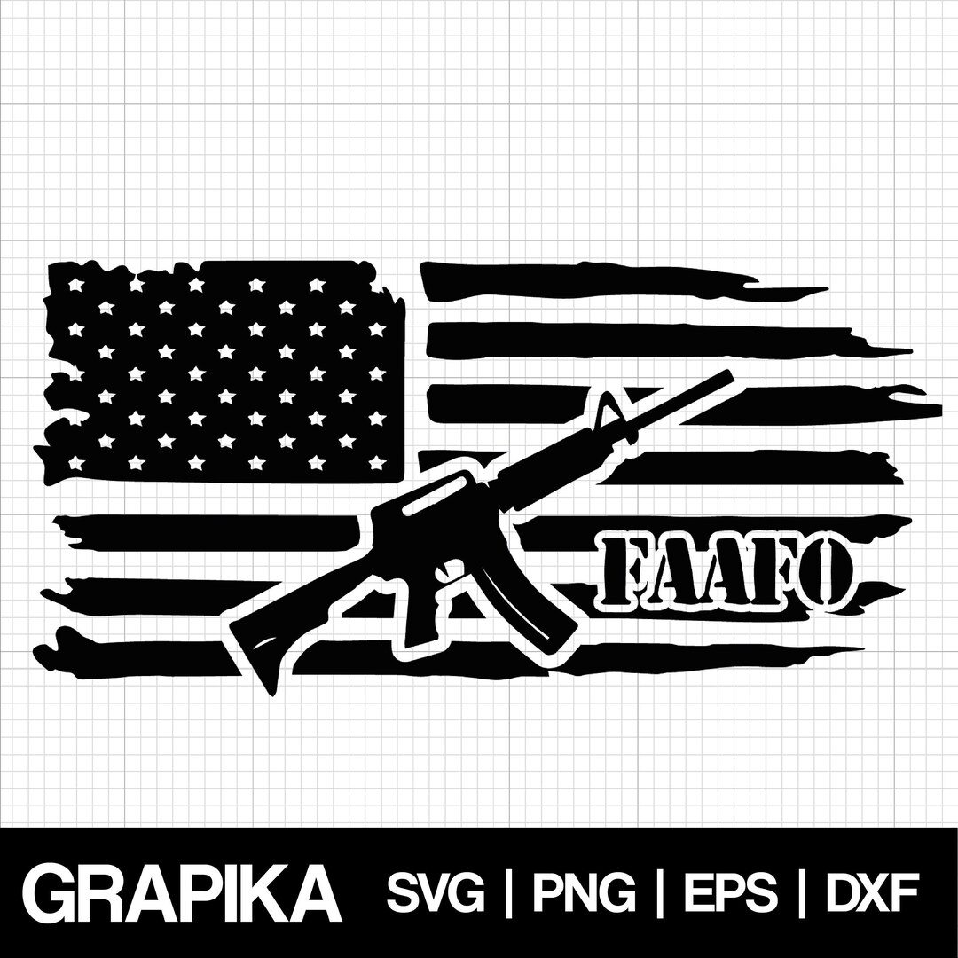 FAAFO American Flag Svg Png American Flag FAFO Svg 2nd - Etsy