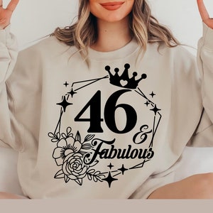 46th Birthday Svg 46th Birthday Png Happy Birthday Svg Cake Topper Svg ...