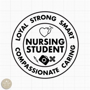 Nursing Student Svg Nurse Svg Nursing Student Medical Student Gift ...