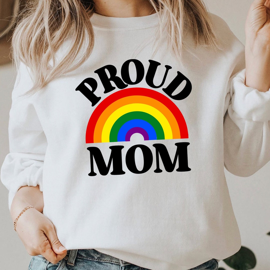 Proud Mom Svg LGBT Svg LGBT Png Pride Mom Svg Pride Svg Rainbow Svg ...