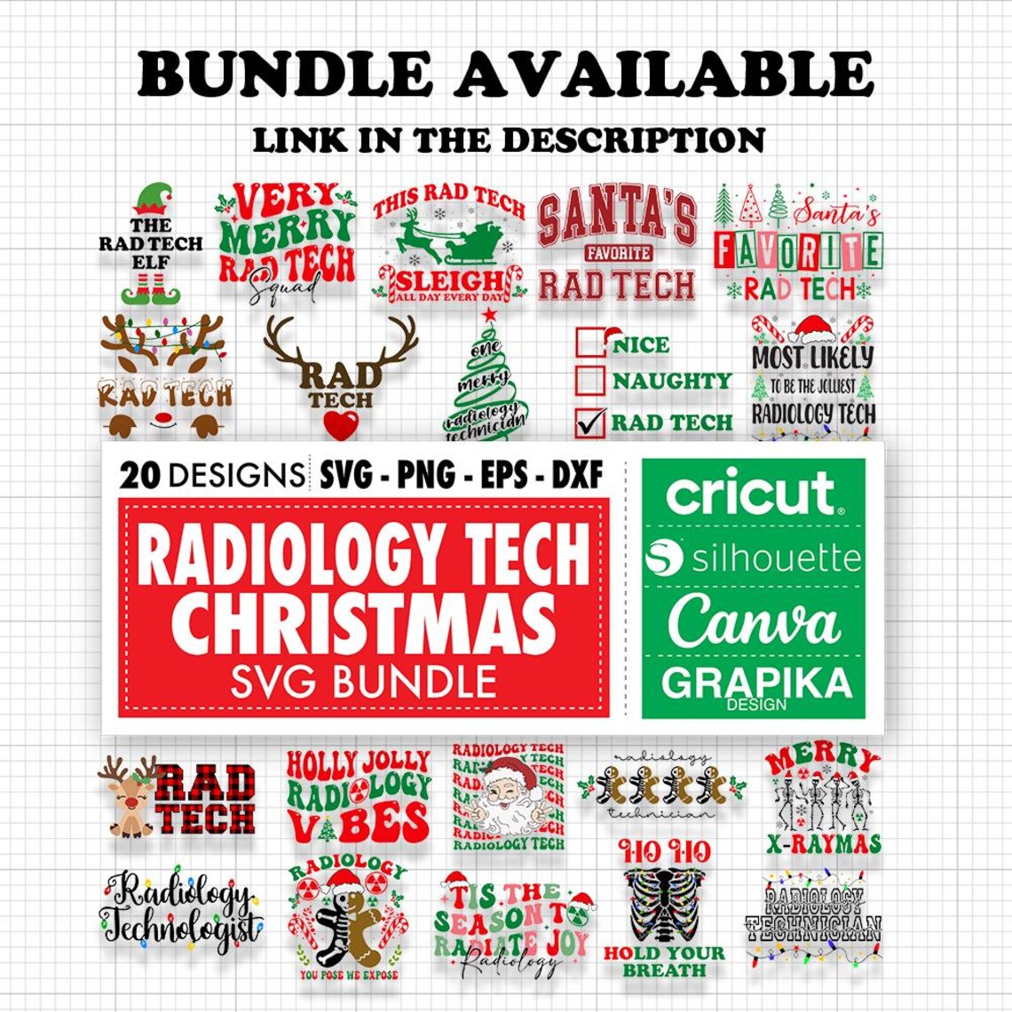 Christmas Radiology Svg for Rad Tech Christmas Png Radiology Tech Png ...