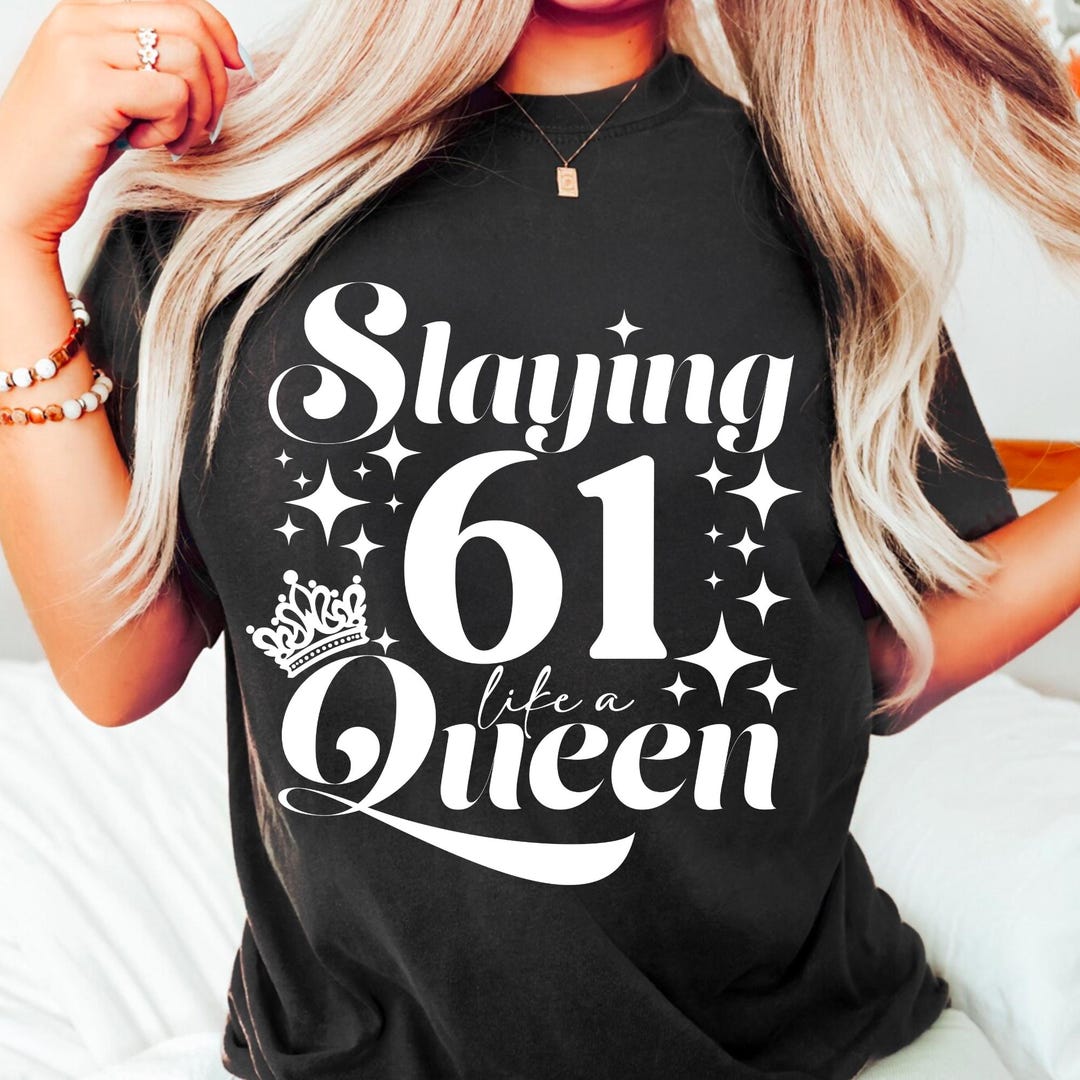 61st Birthday Svg 61st Birthday Png Birthday Girl Svg Its My Birthday ...