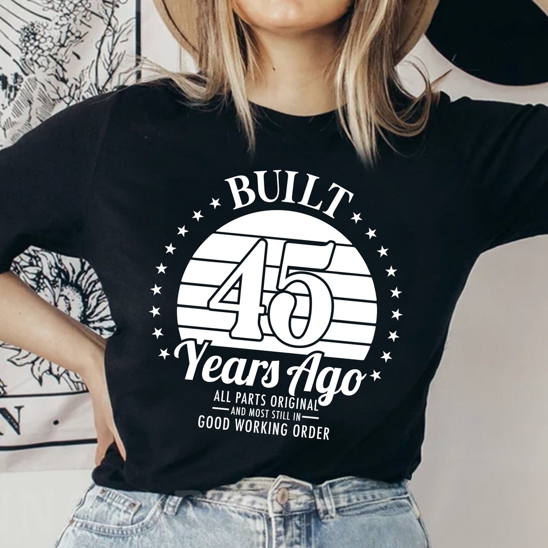 45th Birthday Svg 45th Birthday Png Happy Birthday Svg Cake Topper Svg ...