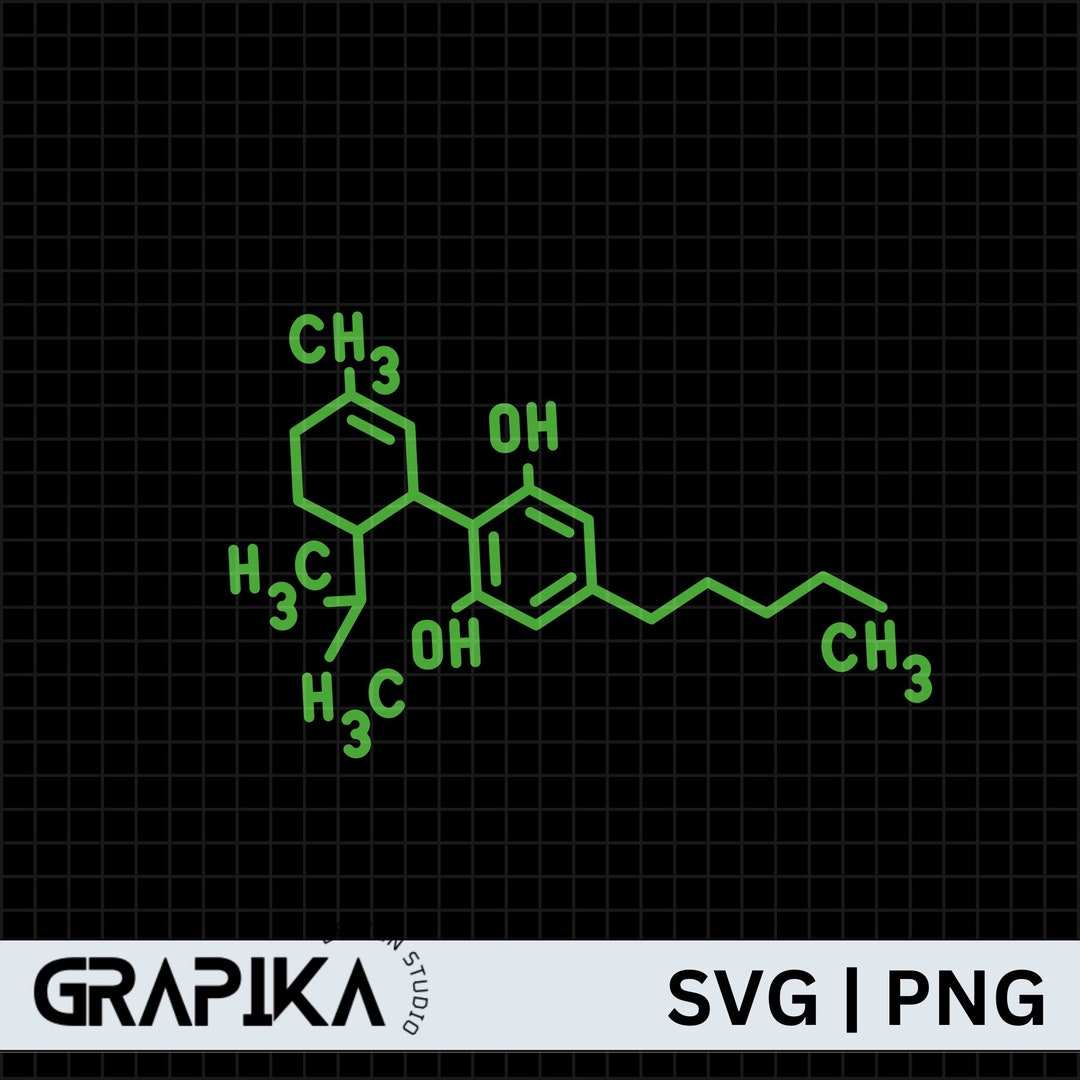 Cannabis Chemical Element Svg Weed Svg Marijuana Designs - Etsy