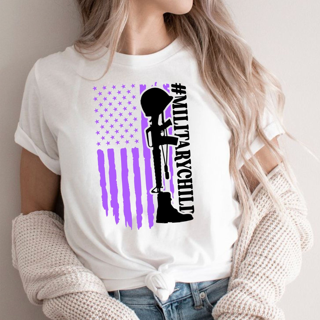 Purple up for Military Kids Svg Military Child Svg Purple up Svg ...
