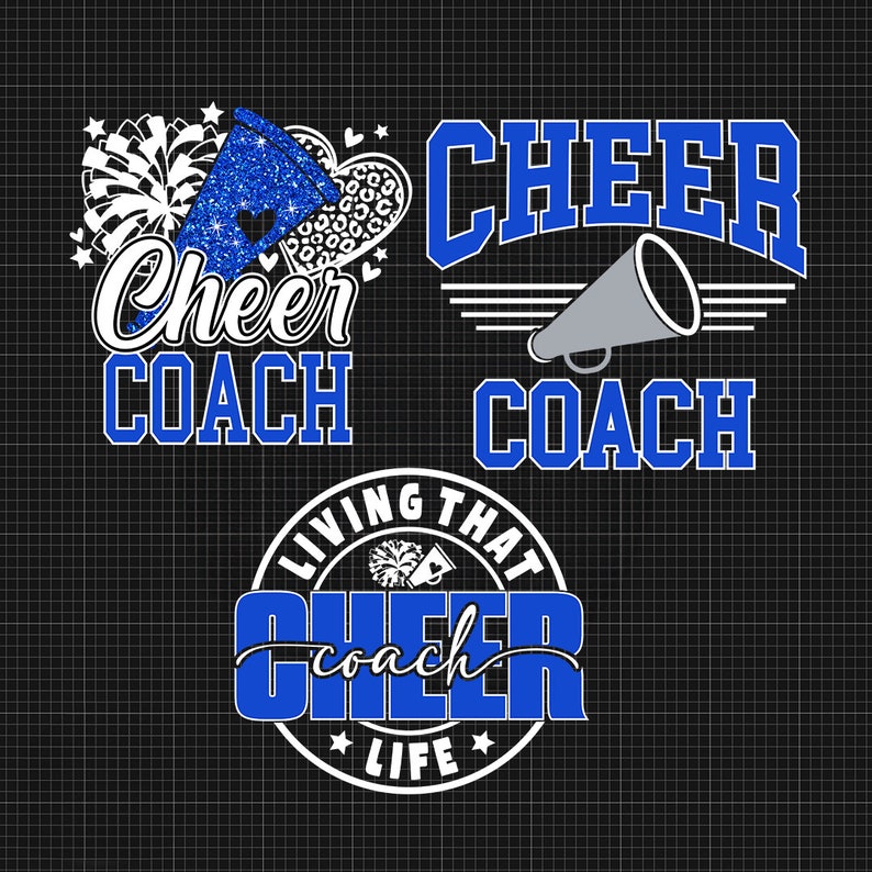 Cheer Coach Svg Cheerleader Svg Cheer Svg Cheer Coach Shirt Cheer Coach ...
