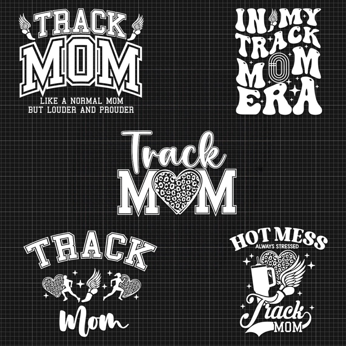 Track Mom Svg Track Svg Track Mom Shirt Track Mama Running Svg Track ...