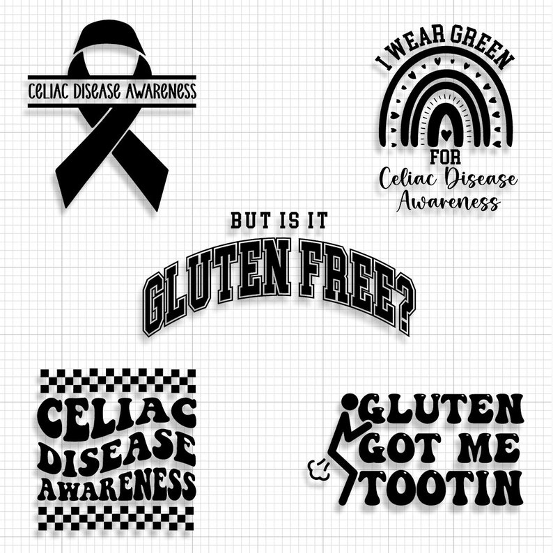 Celiac Disease Awareness Svg Celiac Awareness Svg Gluten Free Svg ...