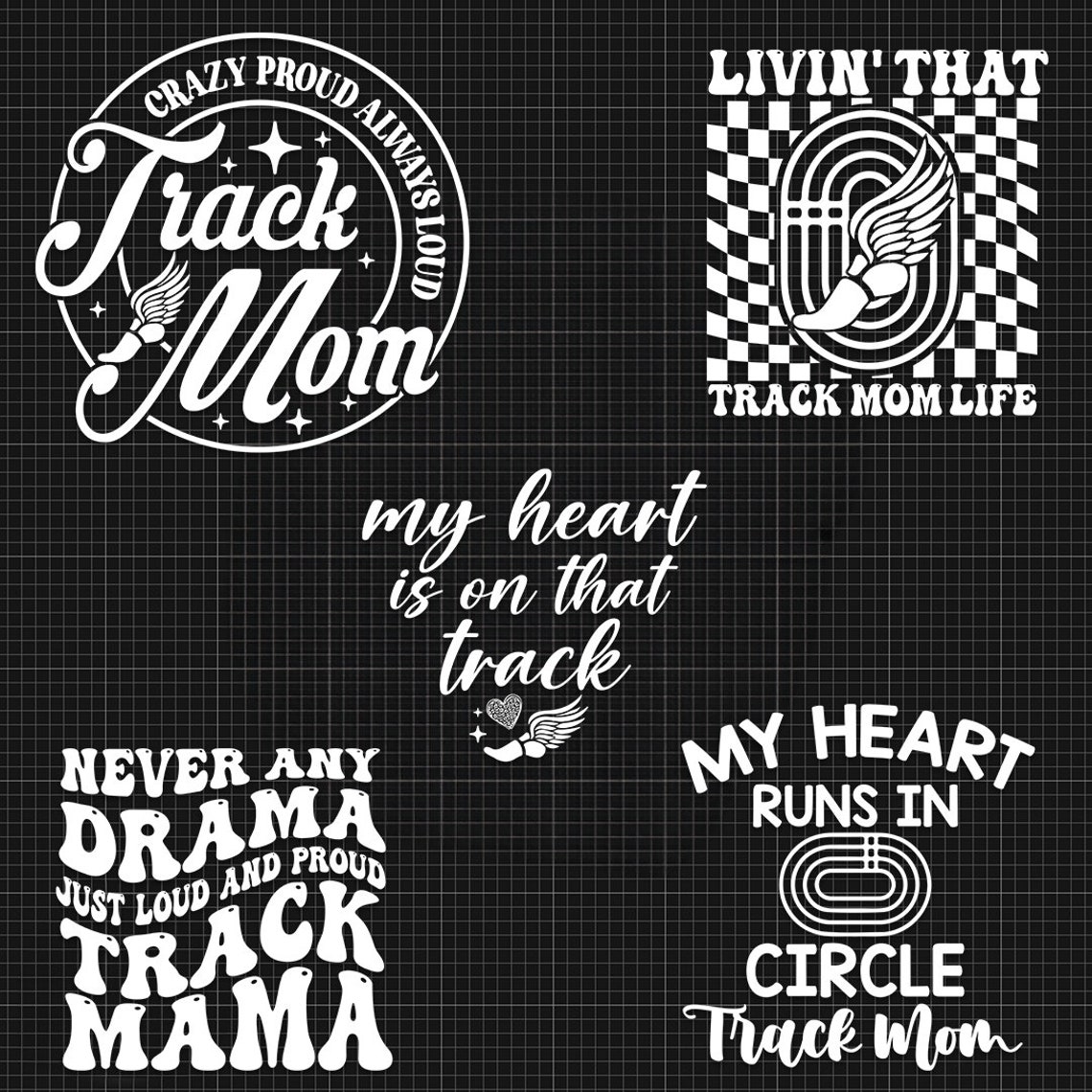 Track Mom Svg Track Svg Track Mom Shirt Track Mama Running Svg Track ...