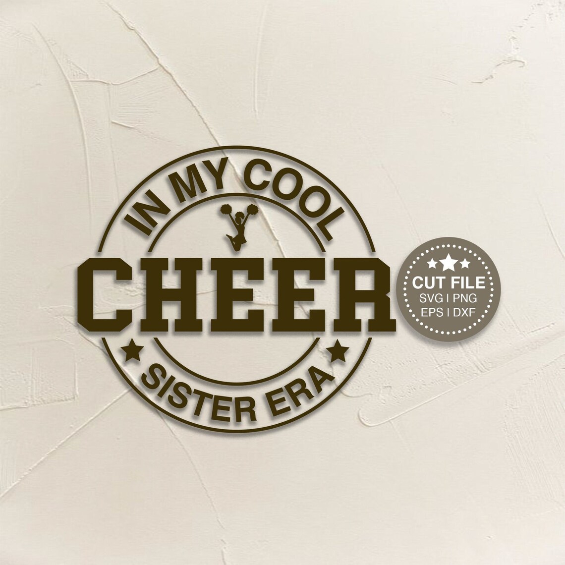Cheer Sister Svg Gift for Cheer Sister Era Svg Cheer Leader - Etsy