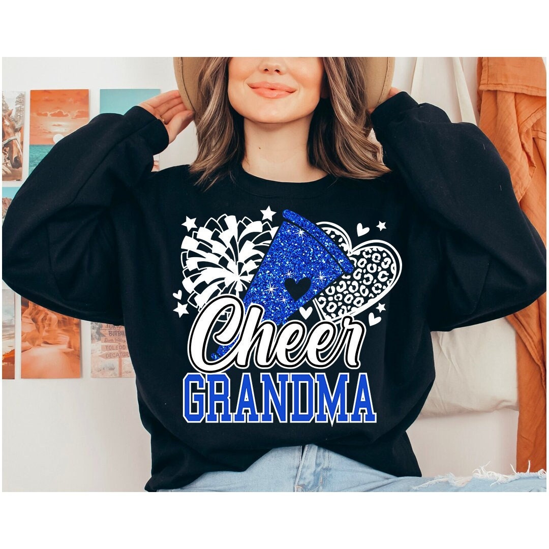 Cheer Grandma Svg Proud Cheer Grandma Svg Senior Cheer Grandma Svg ...