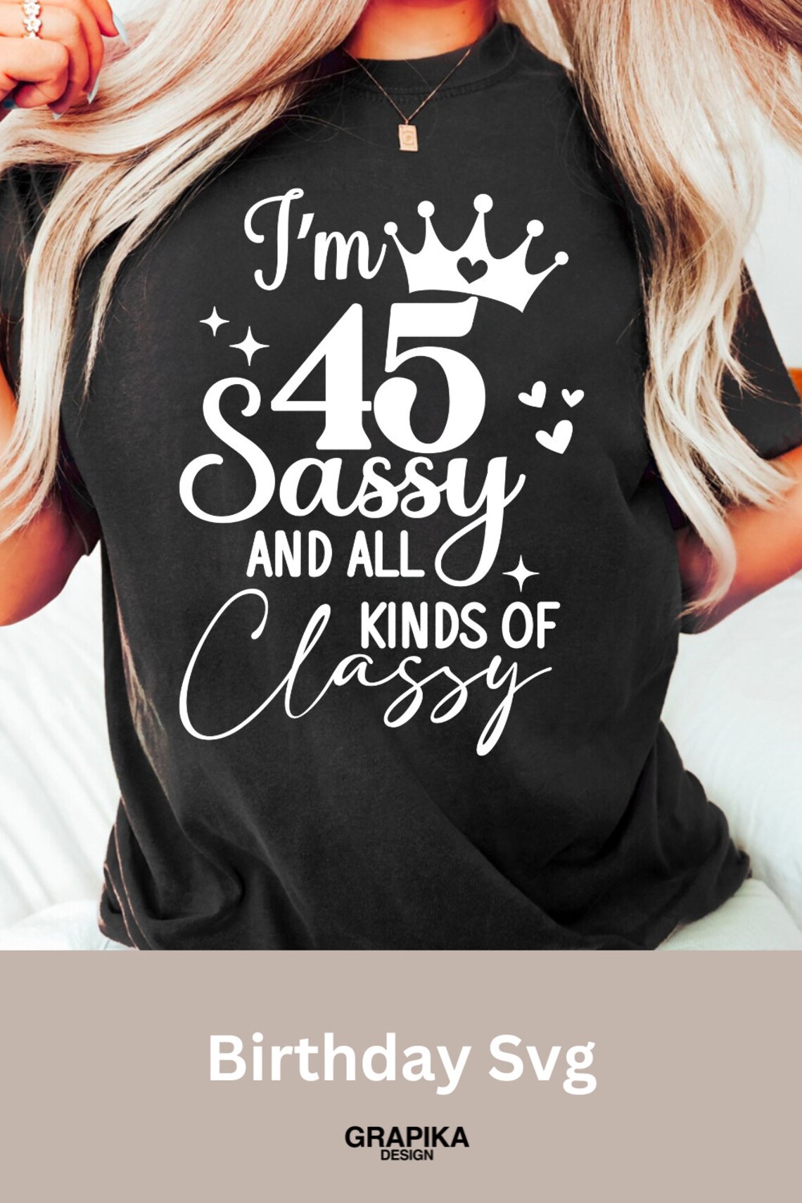 45th Birthday Svg 45th Birthday Png Happy Birthday Svg Cake Topper Svg ...