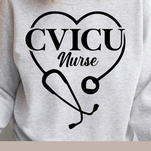 CVICU Nurse Svg Cardiovascular ICU Nurse Svg Gift for CVICU Nurse Svg ...