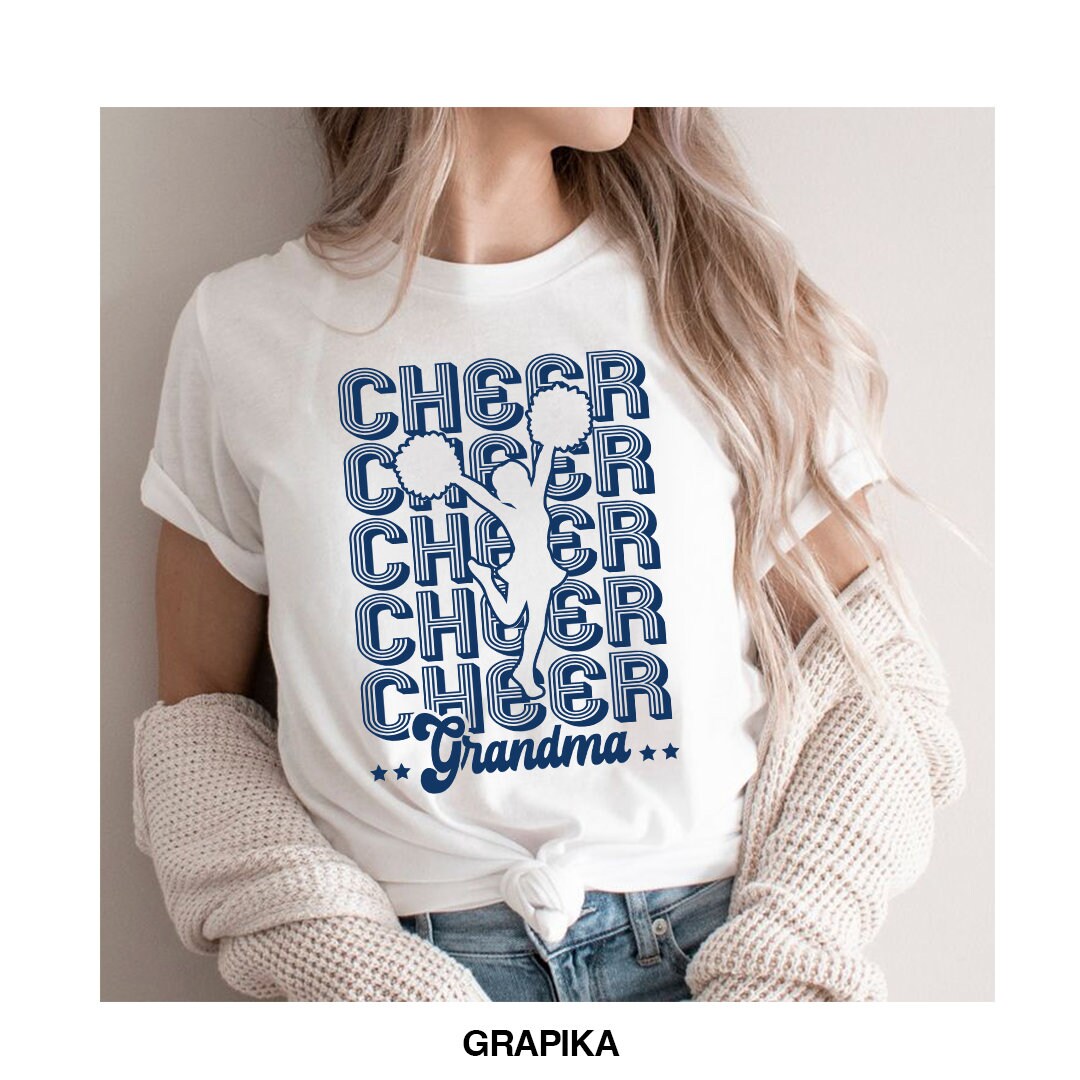Cheer Grandma Svg Proud Cheer Grandma Svg Senior Cheer Grandma Svg ...