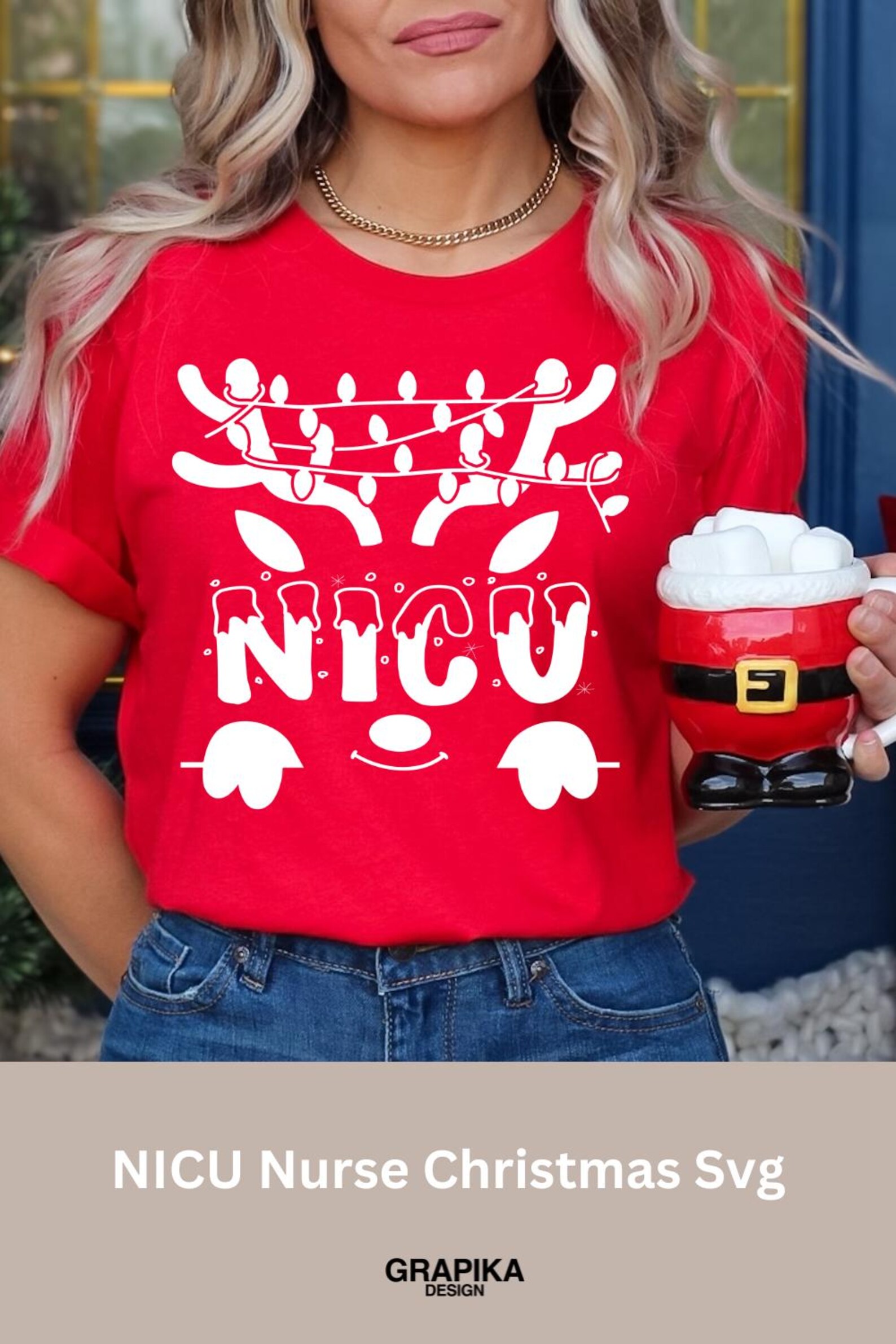Nicu Nurse Christmas Svg for Neonatal Icu Nurse Gift Christmas Nurse ...