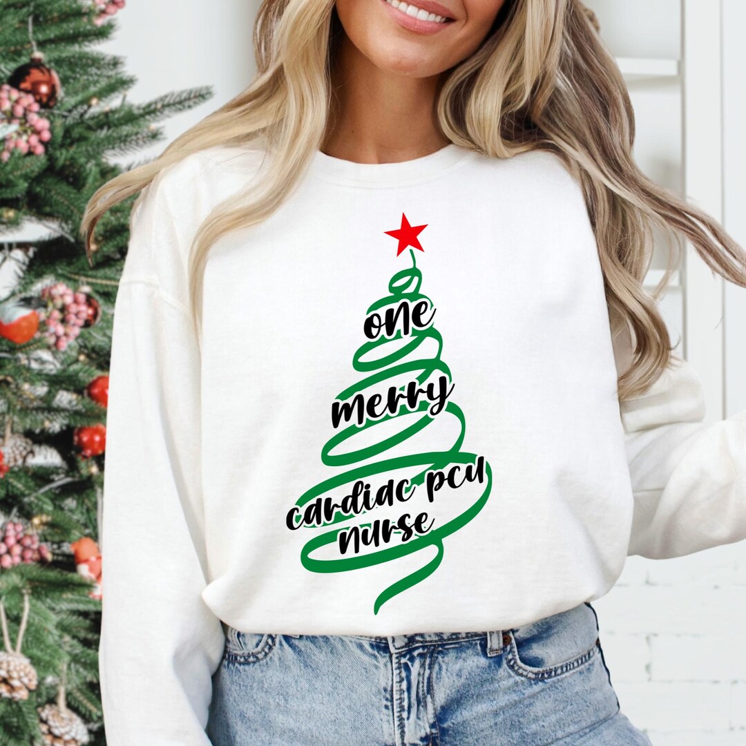 Cardiac Pcu Nurse Christmas Svg for Cardiac Nurse Shirt Pcu Cardiac ...