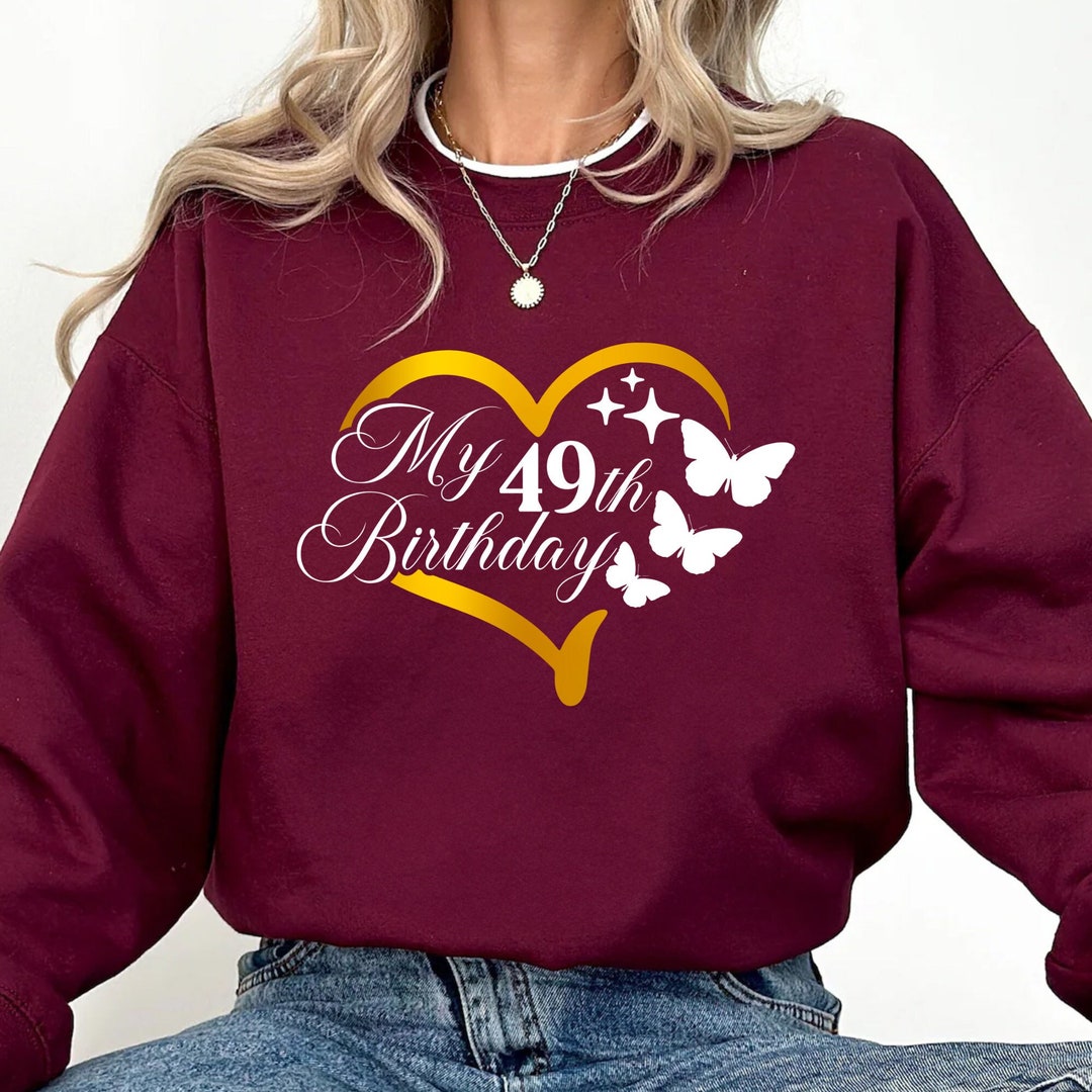 49th Birthday Svg 49th Birthday Png Happy Birthday Svg Cake Topper Svg ...