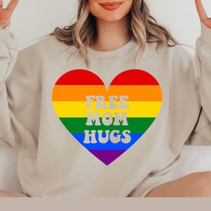 Proud Mom Svg LGBT Svg LGBT Png Pride Mom Svg Pride Svg Rainbow Svg ...