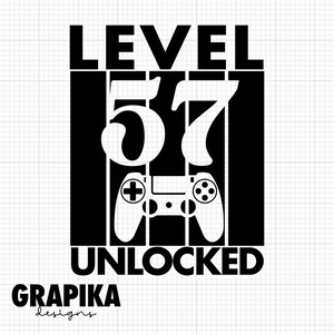 57th Birthday Svg 57th Birthday Png Happy Birthday Svg Cake Topper Svg ...