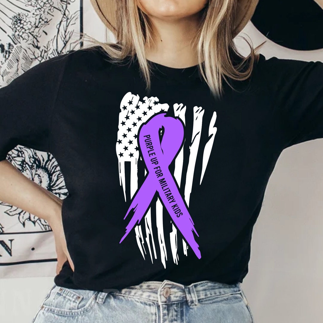 Purple up for Military Kids Svg Military Child Svg Purple up Svg ...