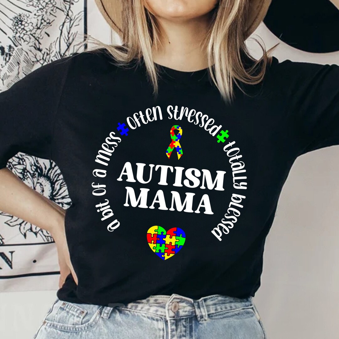 Autism Mom Svg Autism Awareness Svg Autism Mom Png Autism Mom Shirt ...