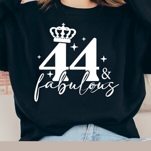 44th Birthday Svg 44th Birthday Png Happy Birthday Svg Cake Topper Svg ...