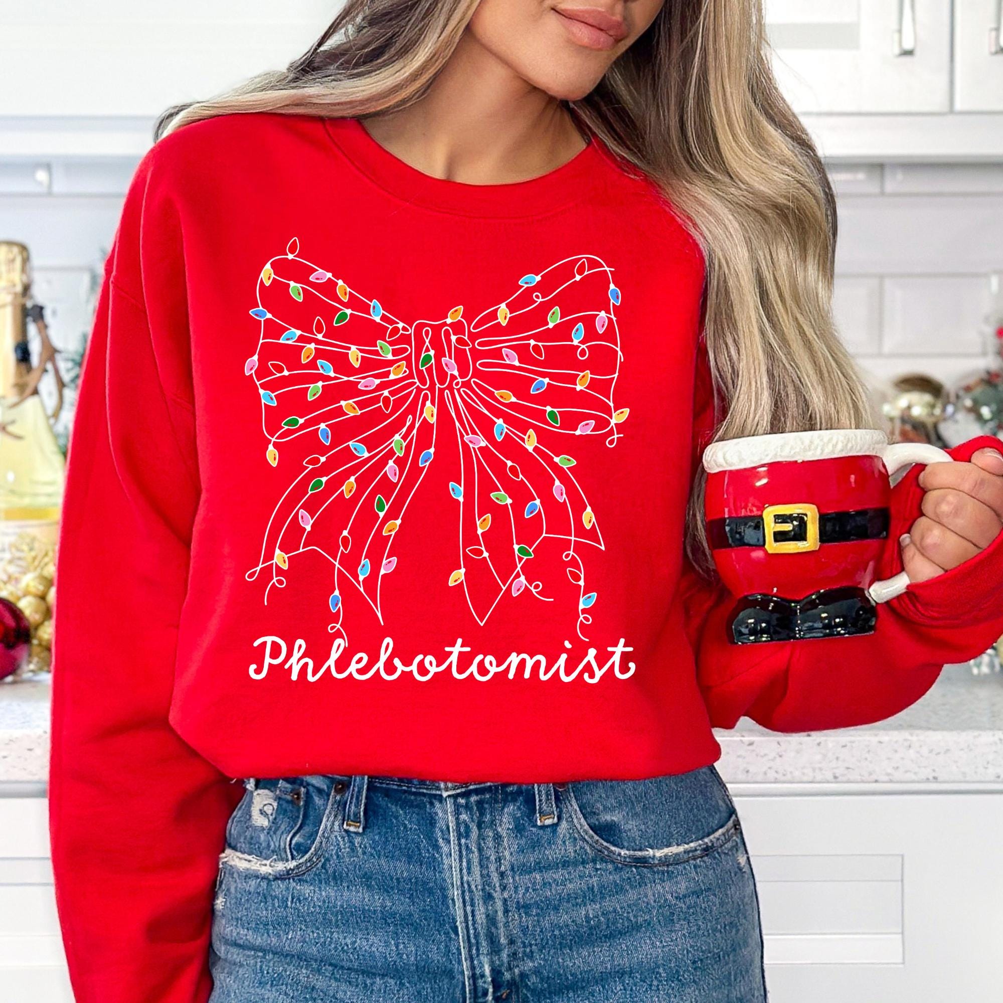 Phlebotomy Christmas Svg for Phlebotomist Christmas Shirt Svg for Xmas ...