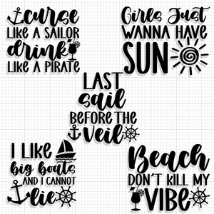 Nautical Bachelorette Svg Nautical Svg Bachelorette Svg Beach ...