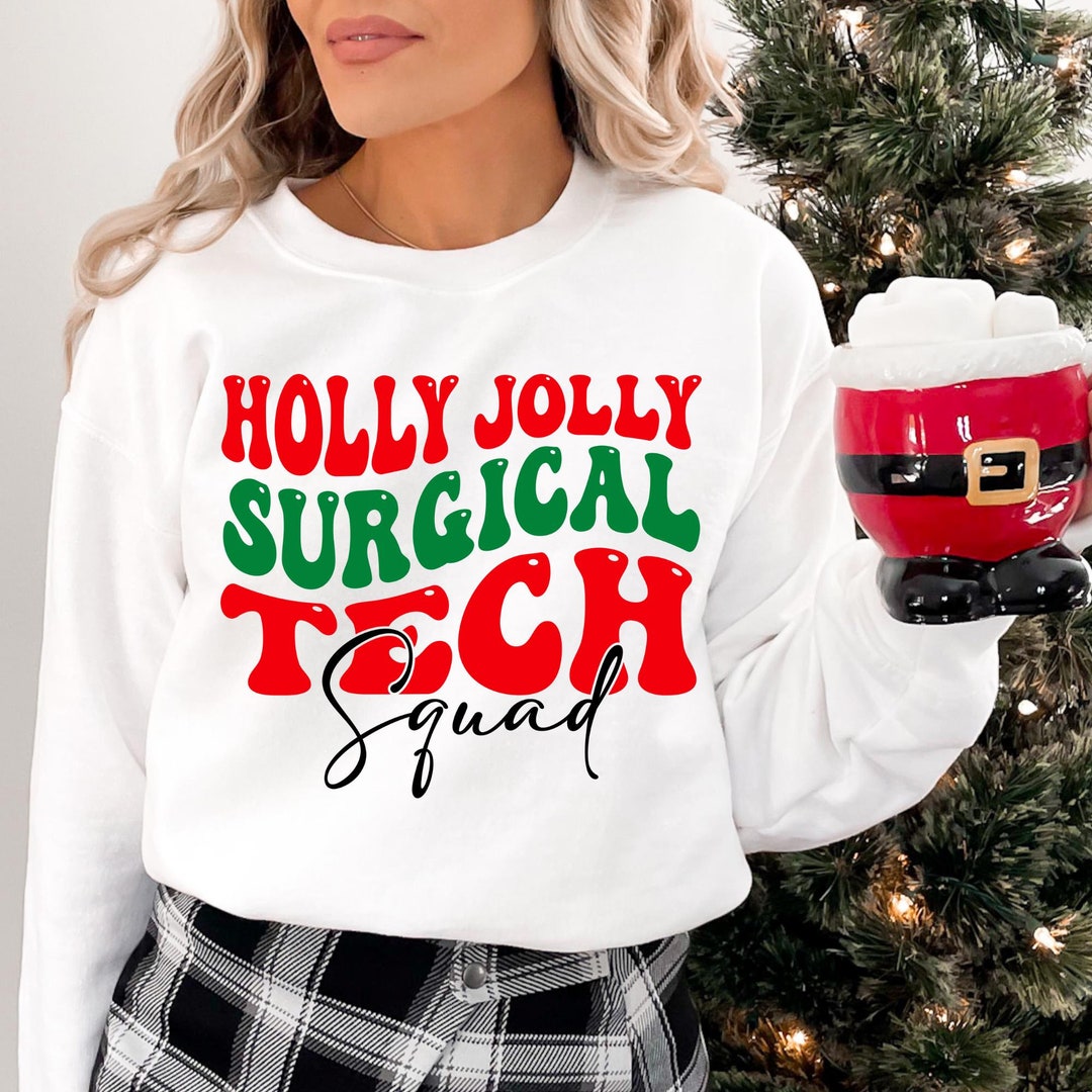 Surgical Tech Christmas Svg Scrub Tech Svg Christmas Surgical Tech Gift ...