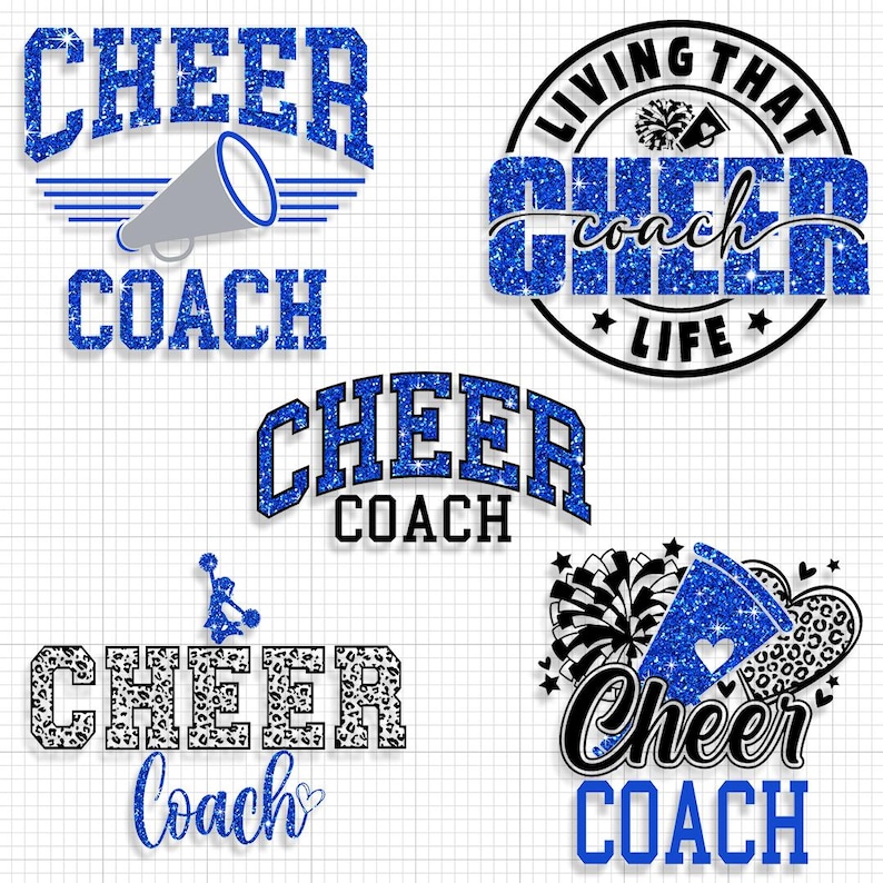 Cheer Coach Svg Cheerleader Svg Cheer Svg Cheer Coach Shirt Cheer Coach ...