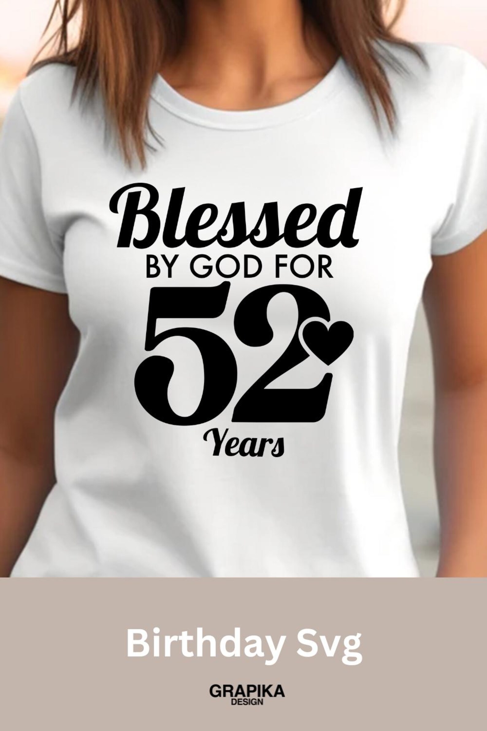 52nd Birthday Svg 52nd Birthday Png Happy Birthday Svg Cake Topper Svg ...