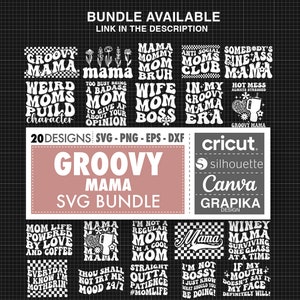 Groovy Mom Svg Mothers Day Svg Mama Svg Mom Svg in My Mom Era Svg Best ...