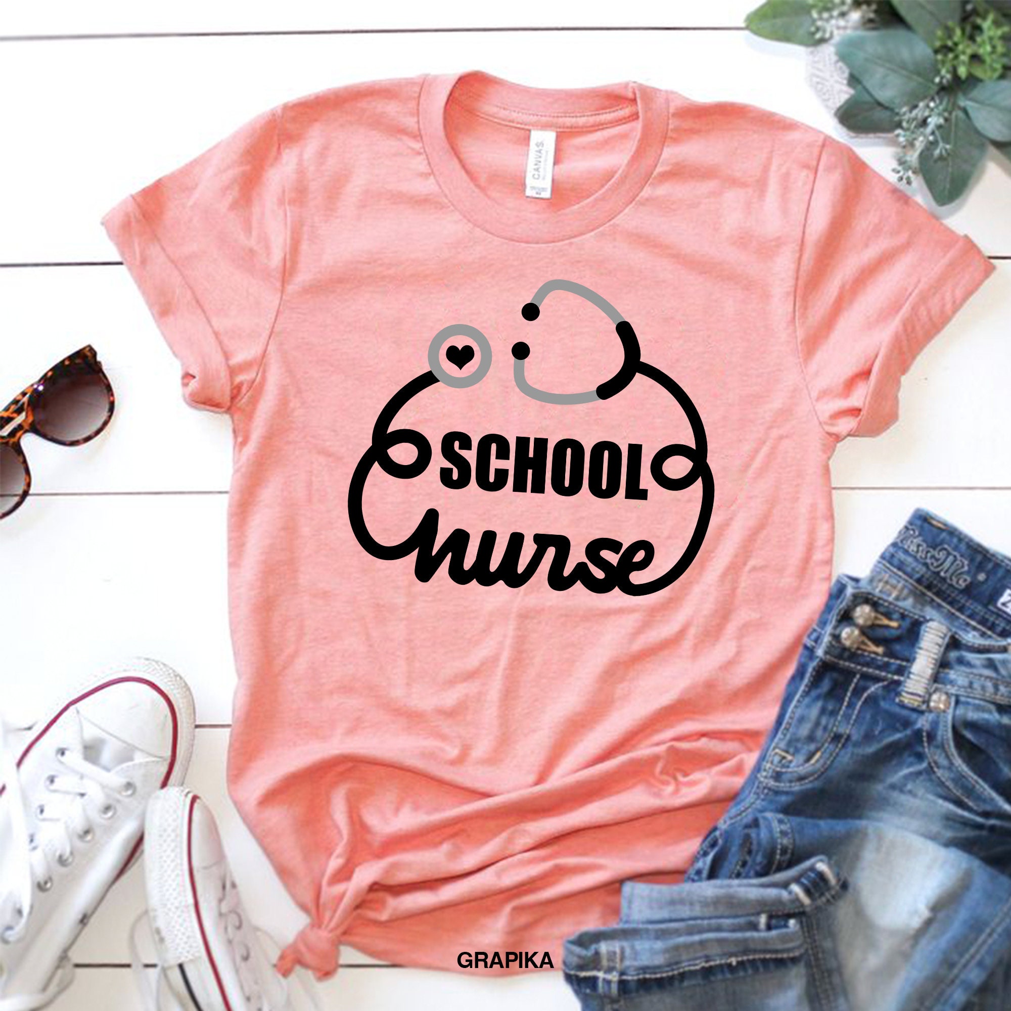 School Nurse Svg School Nurse Gift Svg School Nurse Shirt Svg - Etsy