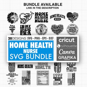 Home Health Nurse Svg Nurse Gift Home Health Shirt Nurse Svg Home ...