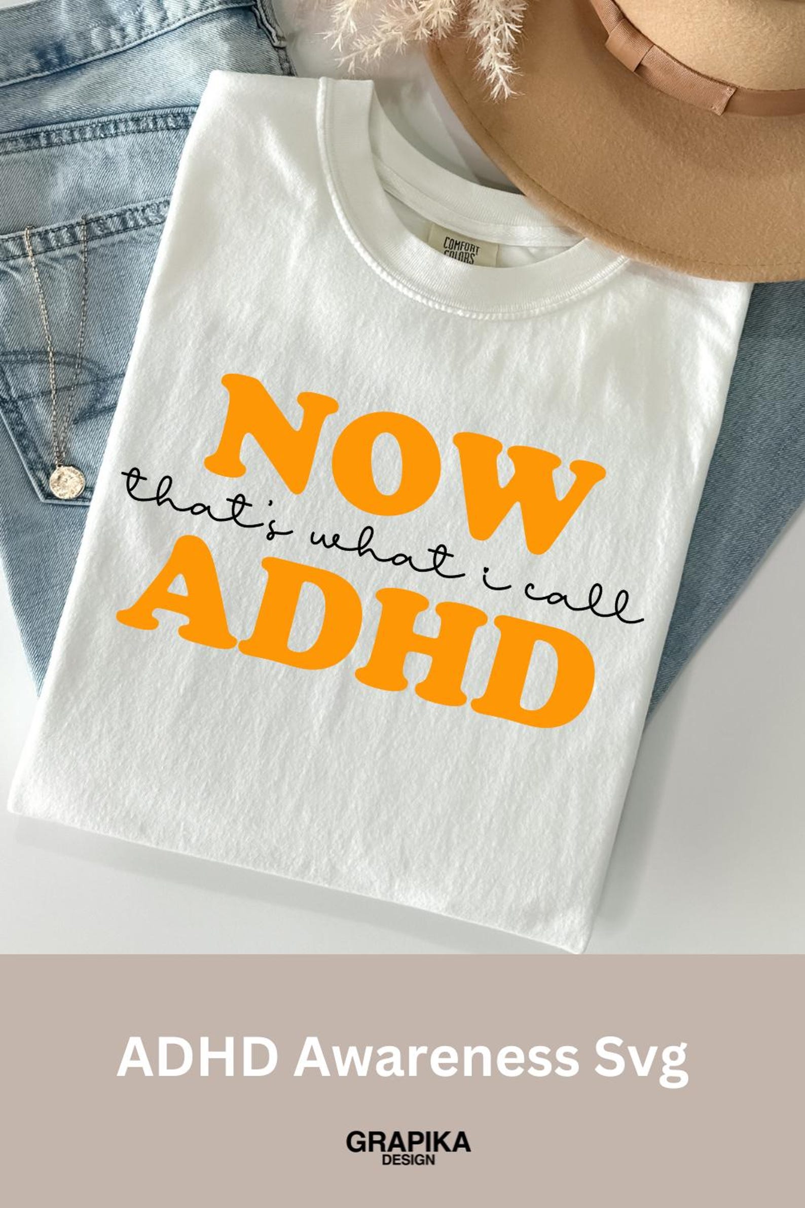ADHD Awareness Svg for Adhd Awareness Month Svg Adhd Png for Mental ...