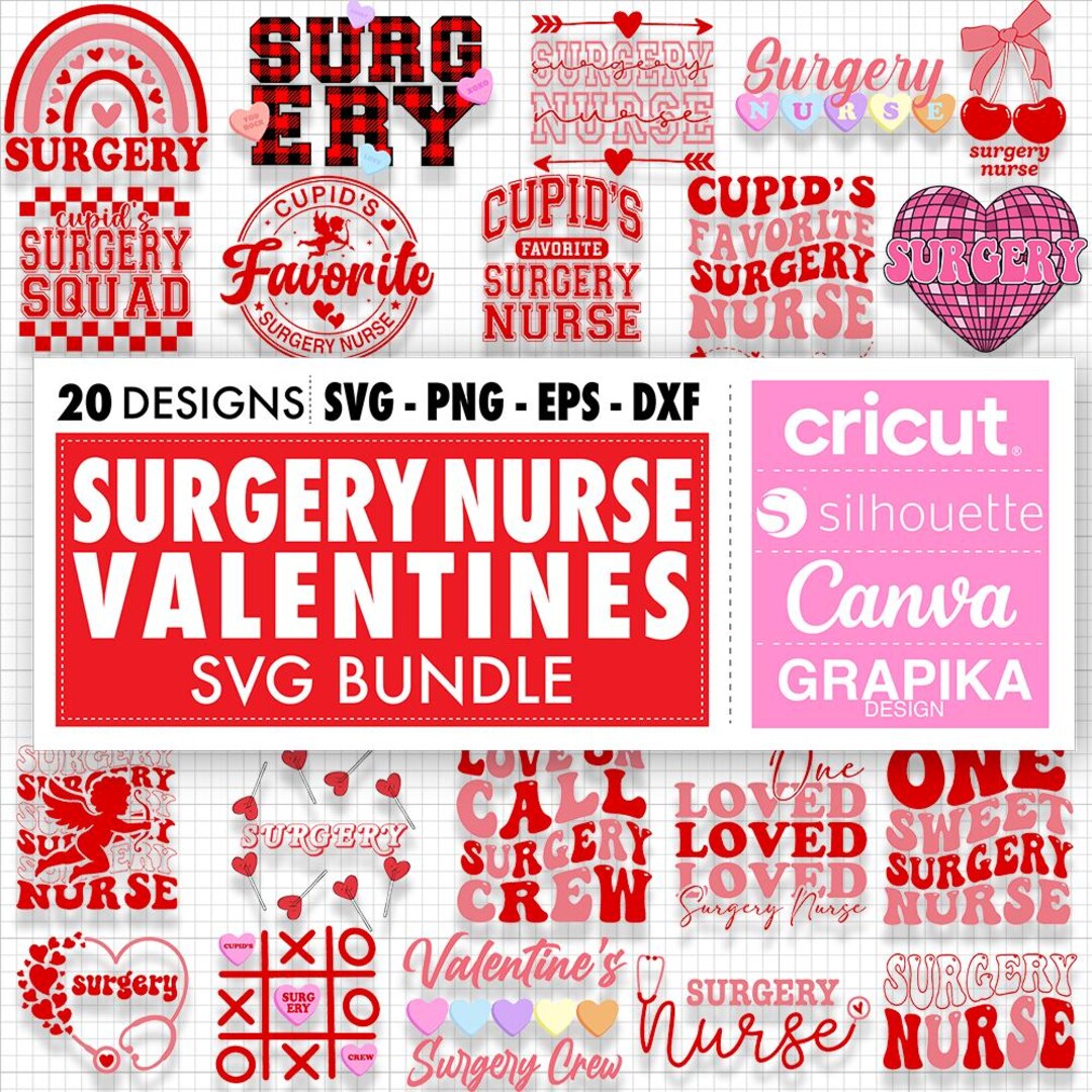 Surgery Nurse Valentine Png Surgery Valentines Svg Cupids Favorite ...