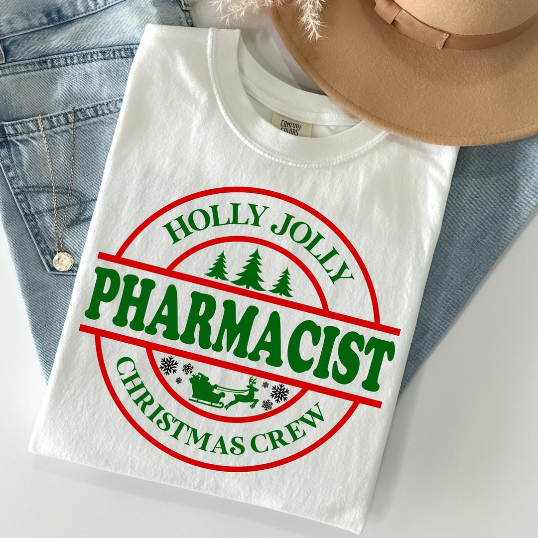 Pharmacist Christmas Svg for Pharmacy Crew Xmas Pharmacist Svg Gift for ...
