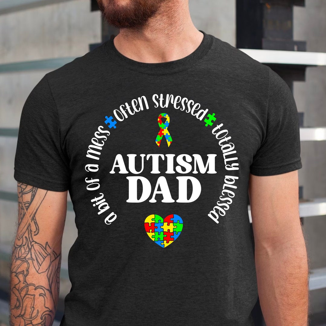 Autism Dad Svg Autism Awareness Svg Autism Dad Png Autism Dad Shirt ...