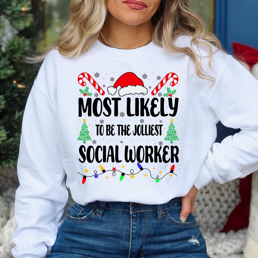 Social Worker Christmas Svg for Social Work Gift for Christmas Svg Social Worker Crew Christmas ...